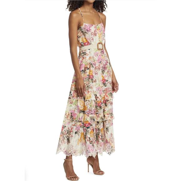 HEMANT & NANDITA | Dresses | New Hemant Nandita Charu Belted Dress In ...